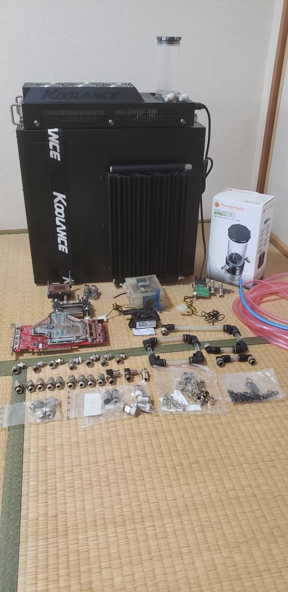 【やや傷や汚れあり】水冷パーツ koolance exos innovatek ラジエター Windy Altium X ポンプ リザーバー ...