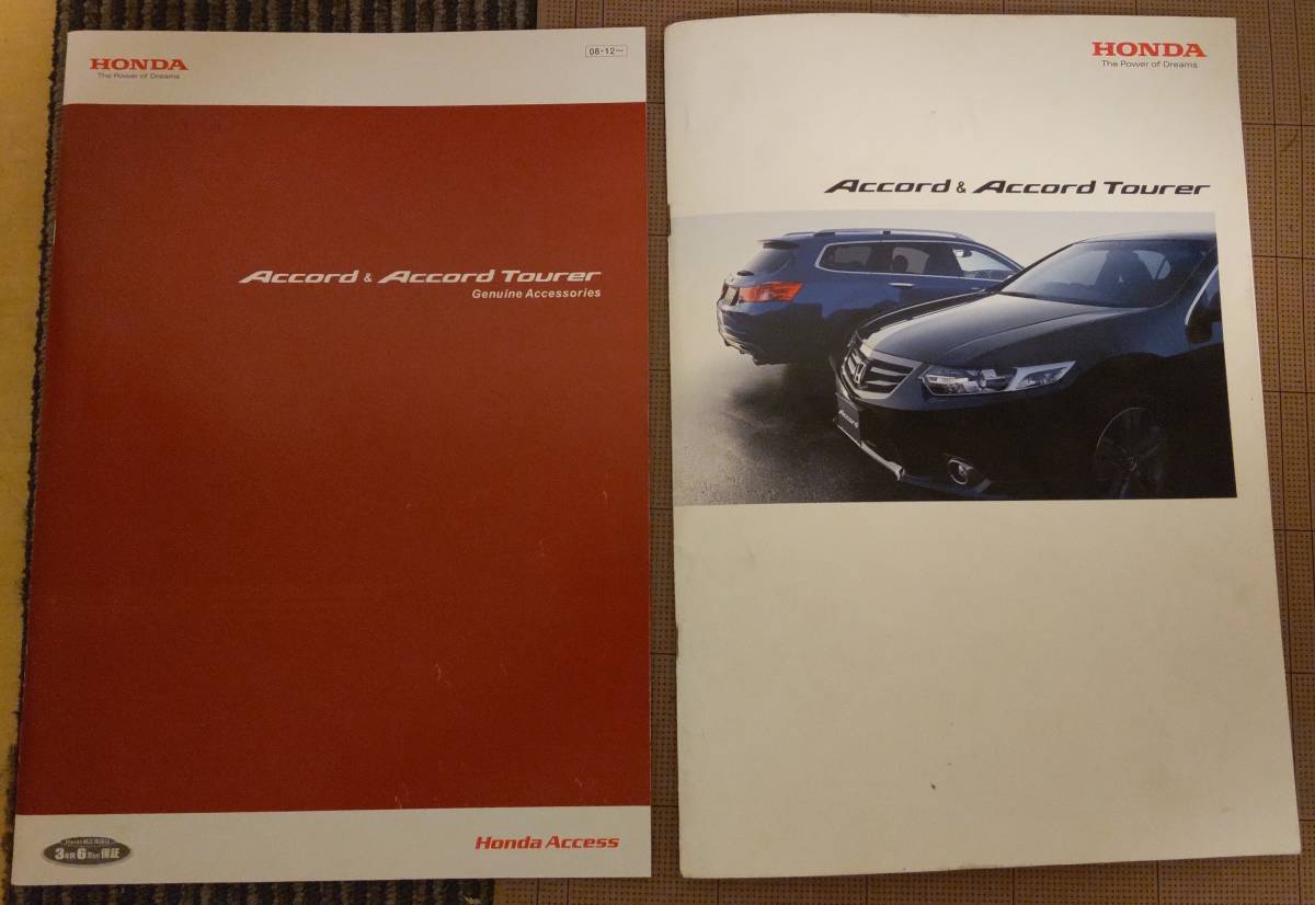 【傷や汚れあり】カタログ HONDA ACCORD(CU1/2) & TOURER(CW1/2)の落札情報詳細 - ヤフオク落札価格検索 オークフリー