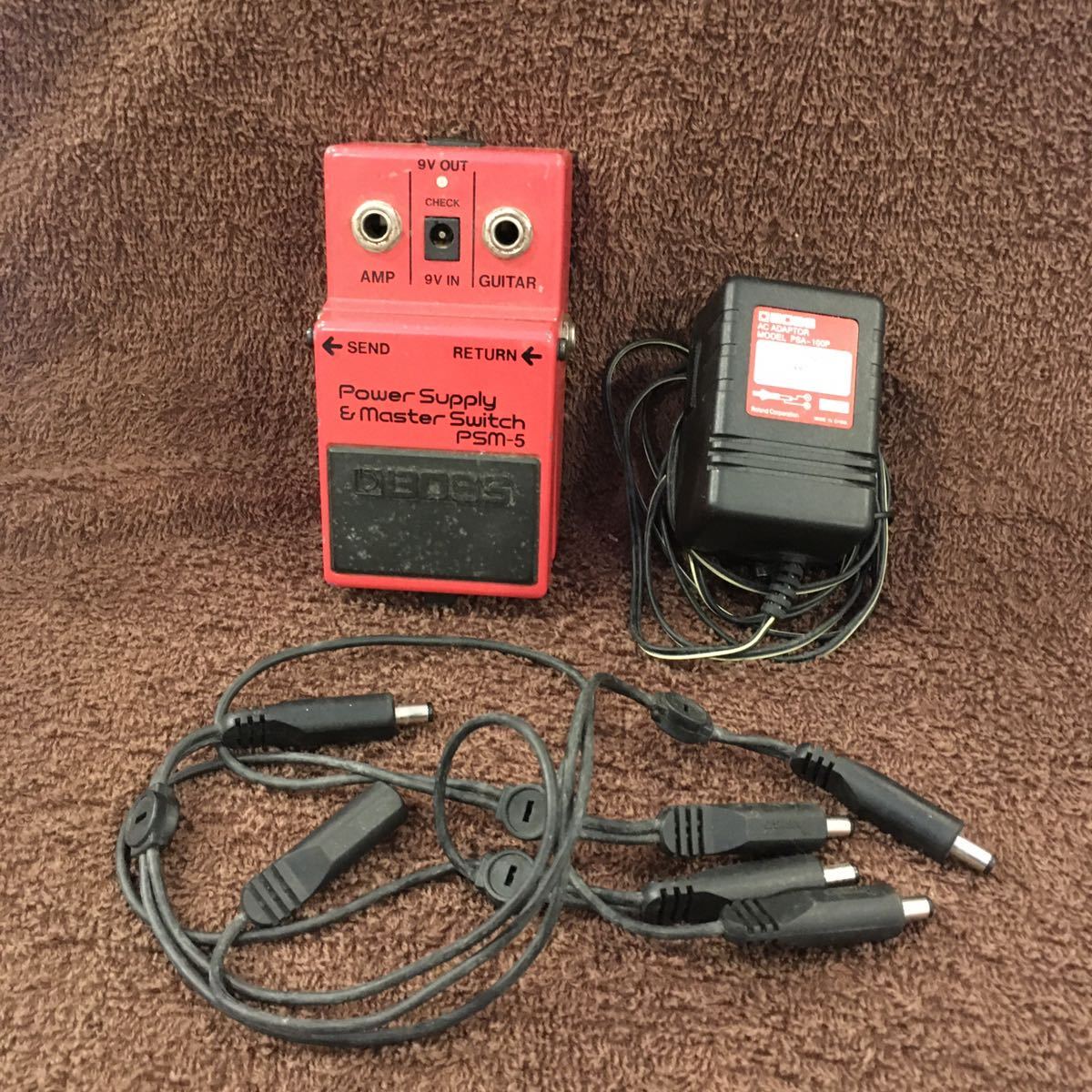 【傷や汚れあり】【土日クーポン配布中】 ギター エフェクター BOSS Power Supply & Master Switch PSM-5 ...