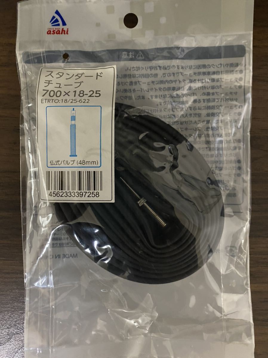 【未使用】未使用 サイクルasahi 70018-25 スタンダードチューブの落札情報詳細 - ヤフオク落札価格検索 オークフリー