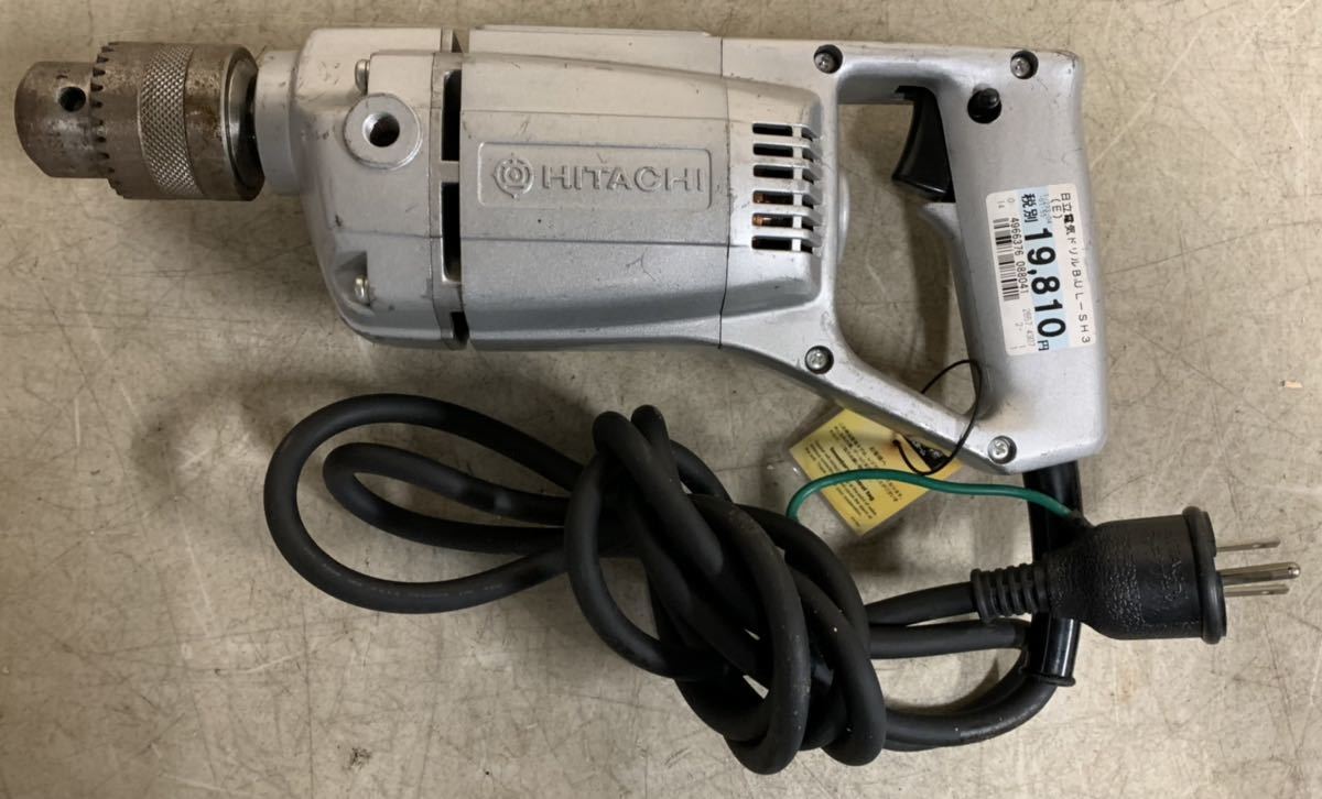 【傷や汚れあり】日立工機 電気ドリル BUl-SH3 13mm HITACHI KOKI 展示品の落札情報詳細 - ヤフオク落札価格検索 オークフリー