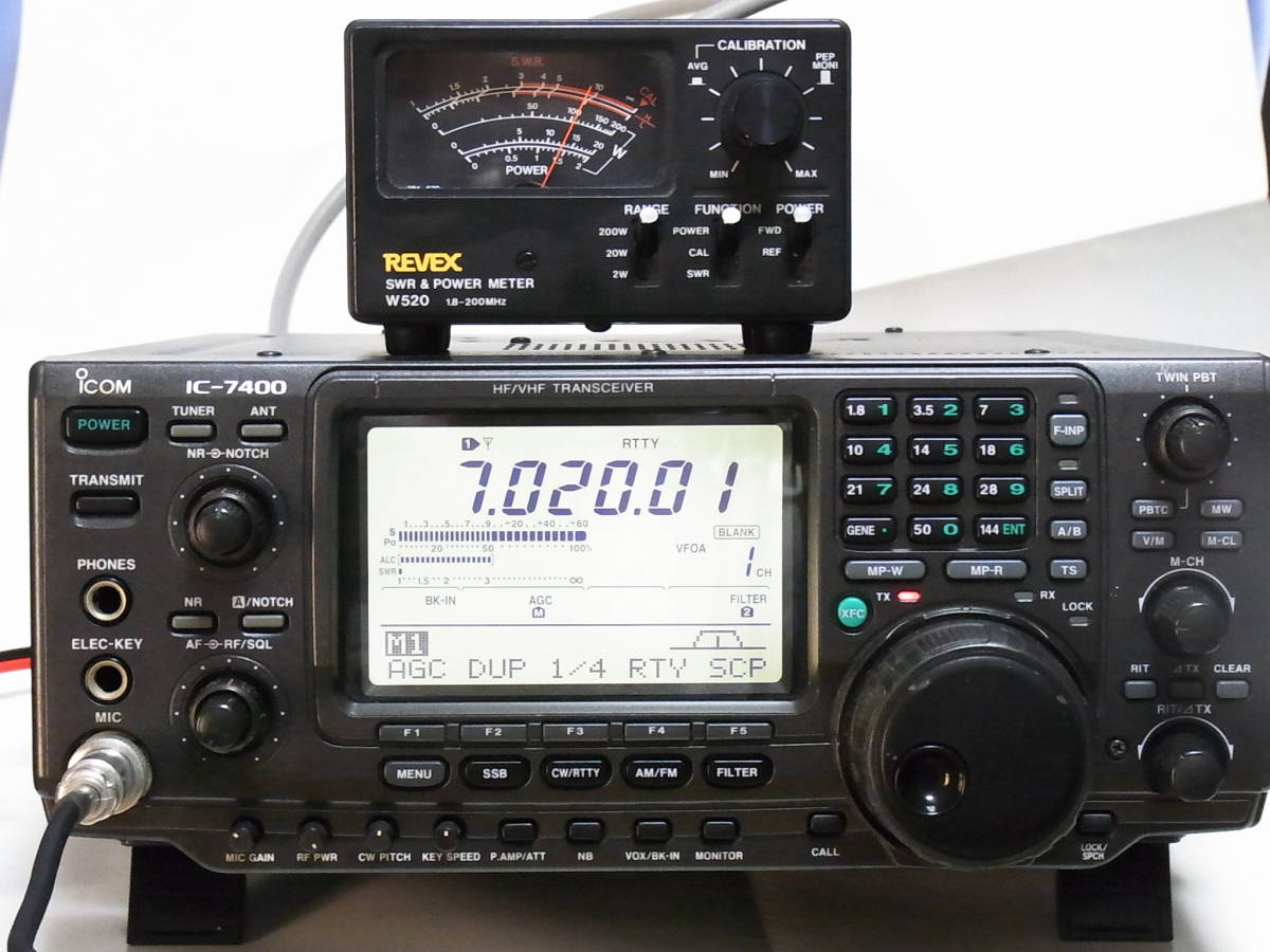【目立った傷や汚れなし】ICOM IC-780 1.9MHz～28MHz 帯 HF バンド オールモードトランシーバー の落札情報詳細 ...