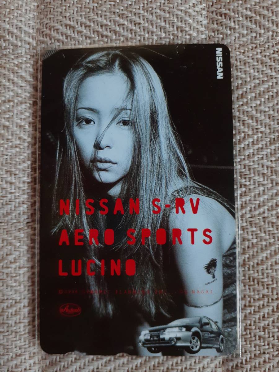 【傷や汚れあり】★☆テレカ テレホンカード Namie Amuro 安室奈美恵 NISSAN S-RV AERO SPORTS LUCINO 50度数 3枚 #7874☆★ の落札情報詳細 ...