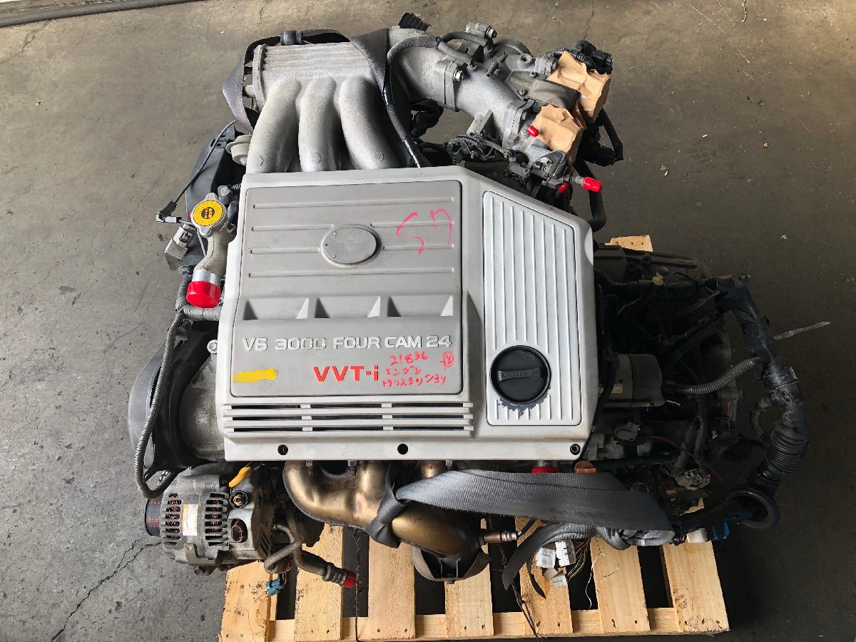 トヨタ 1975年 カリーナ TA17-MQR 1588㏄ エンジン(2T-GR) MTミッション(T50) キャブ付き(トヨタ純正 ...