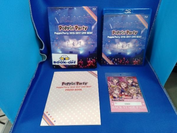 【目立った傷や汚れなし】【05588】【Blu-ray】バンドリ Poppin'Party 2015-2017 LIVE BEST Blu-ray Disc アニメ 動作確認済み 中古品 の ...