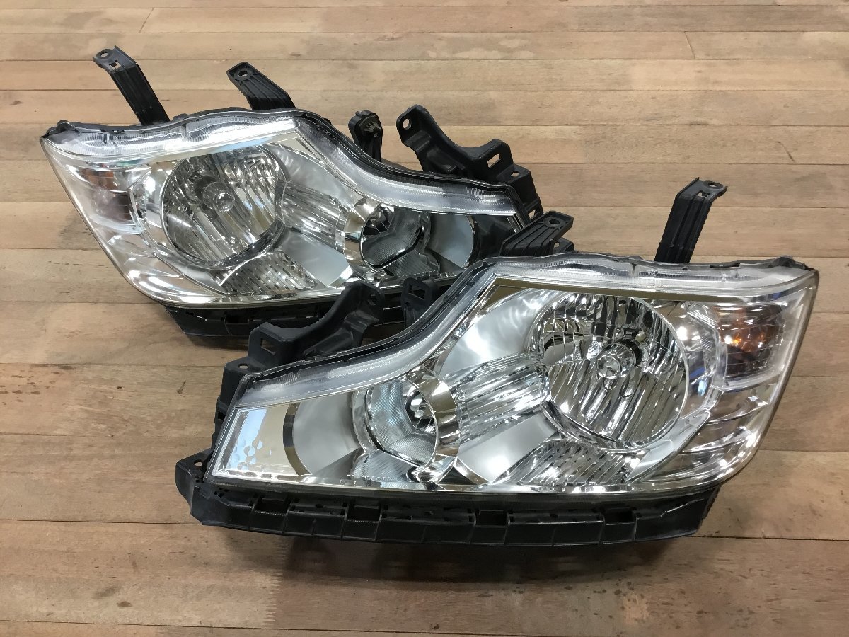 【やや傷や汚れあり】1円スタート！ホンダ RK6 RK5 ステップワゴン 純正 HID KOITO 100-22013 バラスト付き 左右 ...