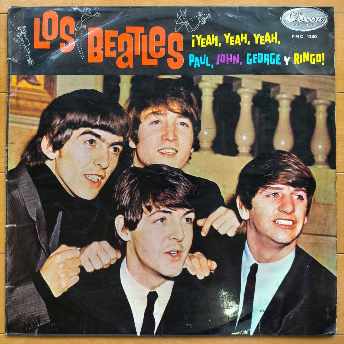 【傷や汚れあり】★ペルー盤★ THE BEATLES YEAH YEAH YEAH A HARD DAY'S NIGHT XEX-481 ...