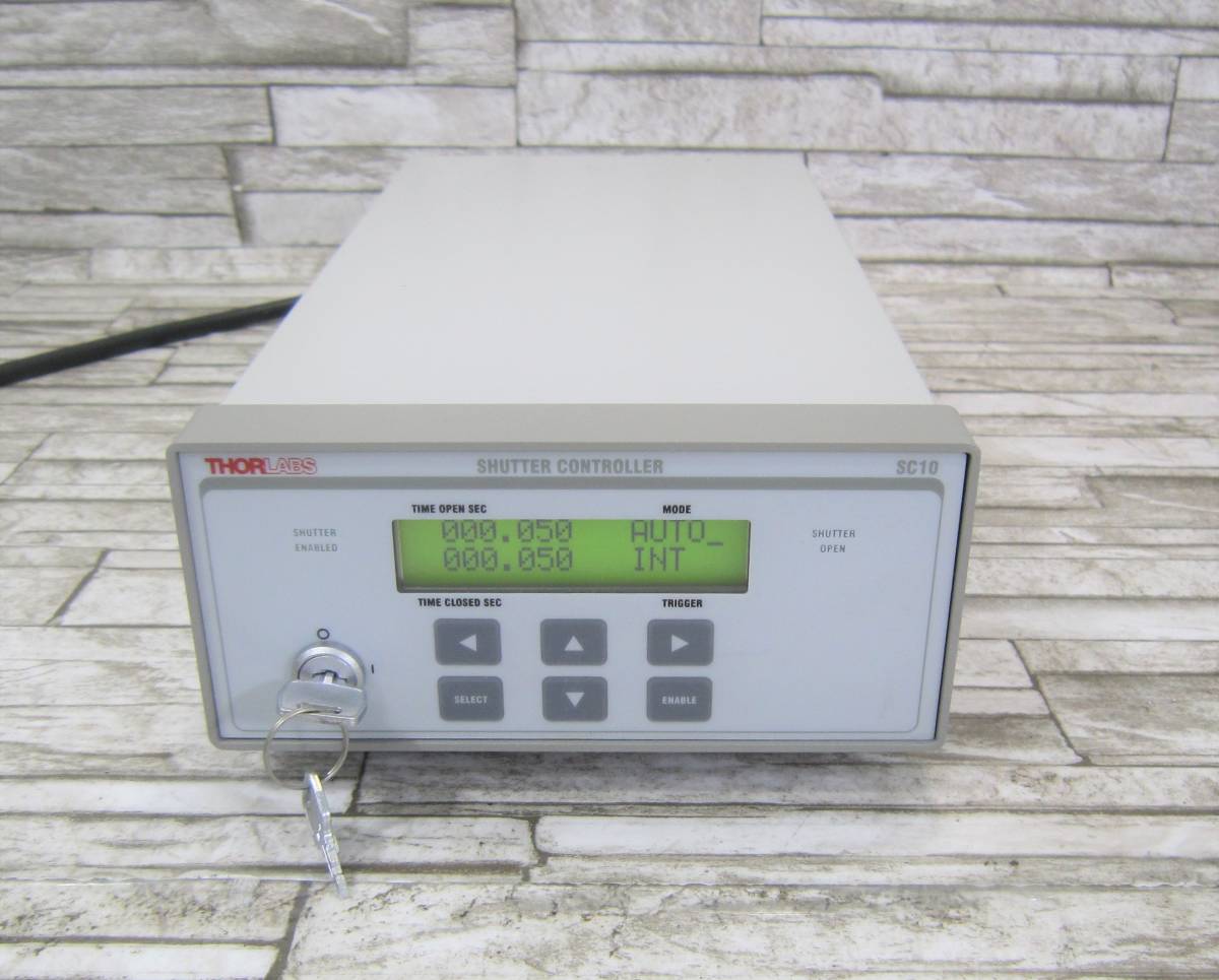 J7A弐★ THORLABS XY移動ステージ XYT1/M / MX60-SC / SEMX40-AS / レンズ LA1951-B ...