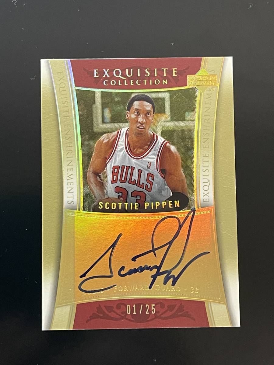 【未使用】04-05 Upper Deck Exquisite Collection ／ Scottie Pippen ...