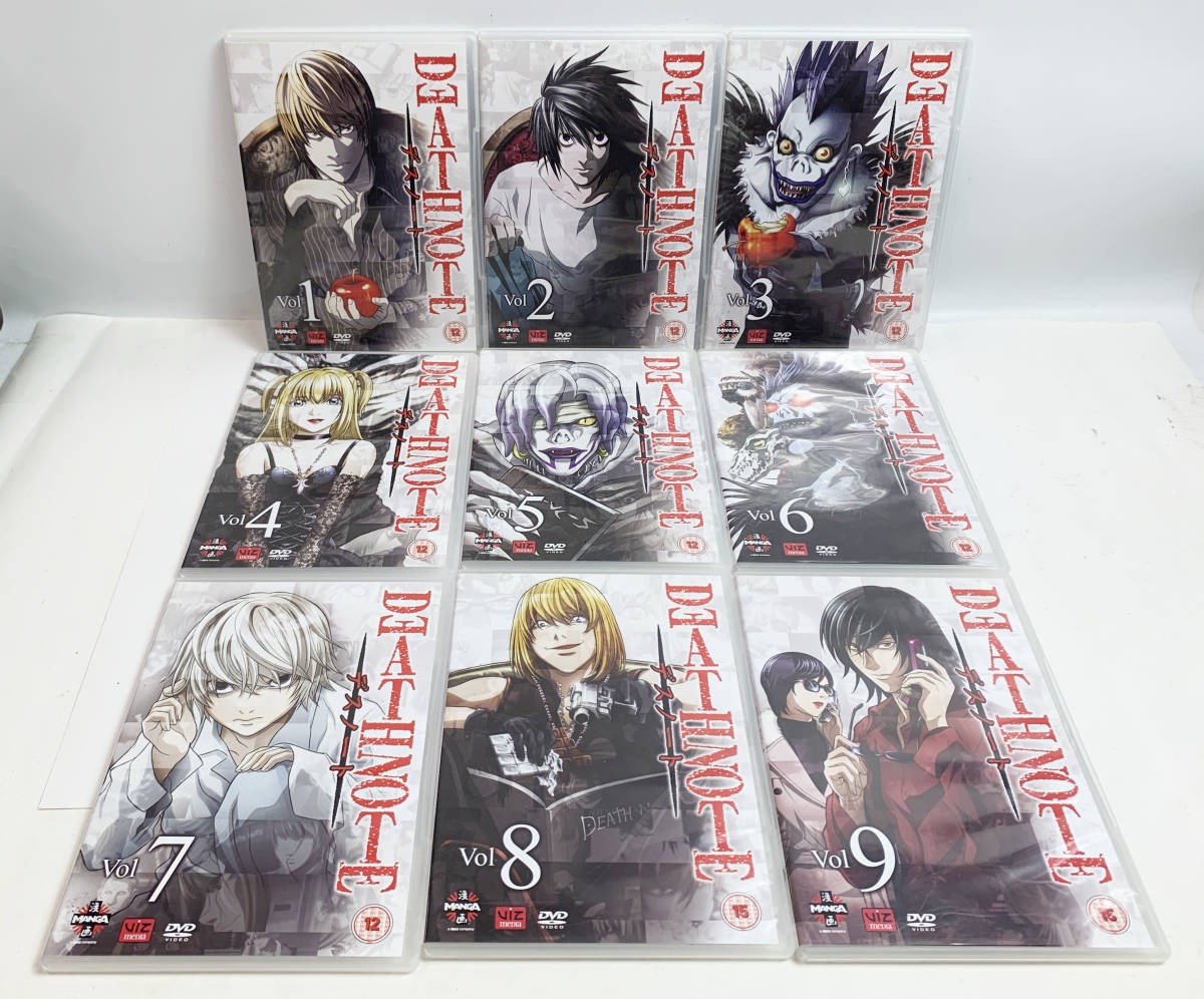 【傷や汚れあり】DVD 【※※※】[全13巻セット]デスノート Vol.1~13 の落札情報詳細| ヤフオク落札価格情報 オークフリー