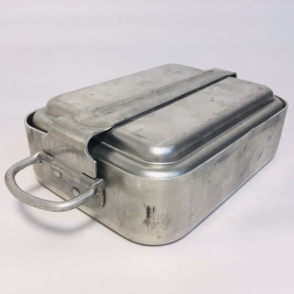 【未使用】【デッドストック】【フランス軍】 M52 メスキット 1954年 MMT製 クッカー 飯盒 ブッシュクラフト トランギア メスティン ...