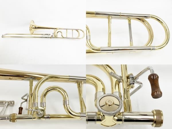 【目立った傷や汚れなし】GETZEN 4147IBトロンボーン + GRIEGO CS5 マウスピース ケース 付き 管楽器 中古 良好 ...