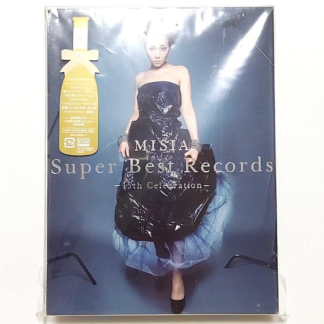 【やや傷や汚れあり】MISIA ベストアルバム Super Best Records-15th Celebration-(初回限定盤・3CD+DVD) つつみ込むように 逢いたくていま ...