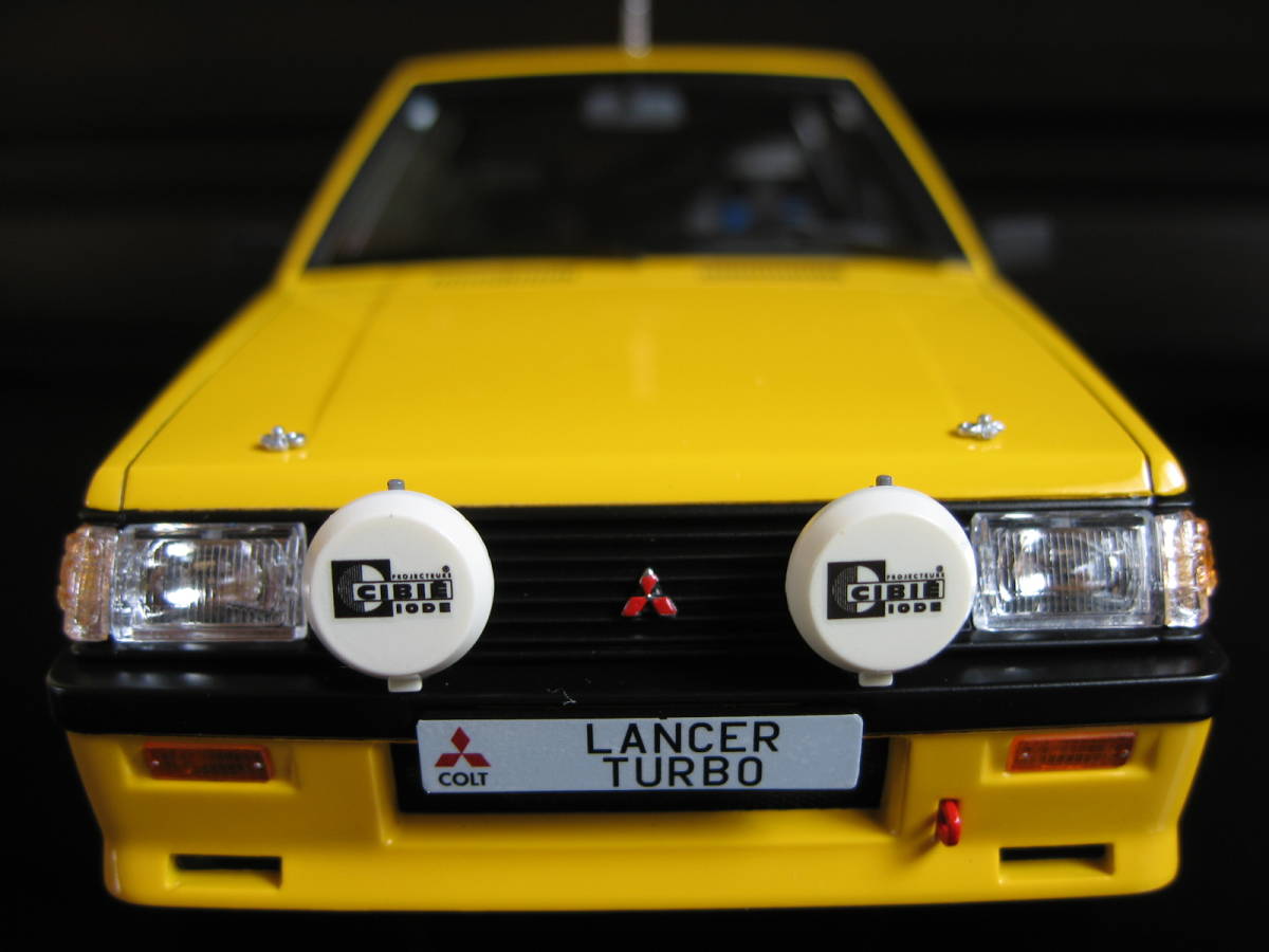 【未使用】ハセガワ 1/24 三菱ランサーEX2000ターボ 完成品 MITSUBISHI LANCER EX 2000 TURBO ...