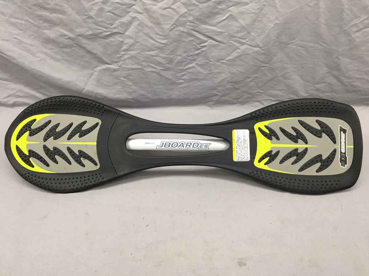 【傷や汚れあり】SU JDRAZOR JBOARD EX ジェイボード 黒 グレー 黄色 全長約77cm スケートボード スケボー ブレイブ ...