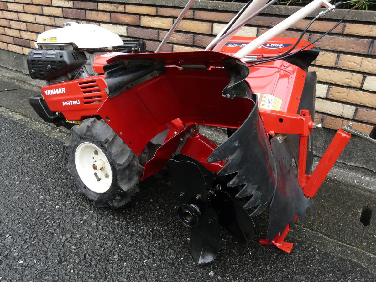 【中古】ヤンマー 耕運機 ポチ MRT5 EX 逆転 管理機 実働 畝たて付 の落札情報詳細| ヤフオク落札価格情報 オークフリー