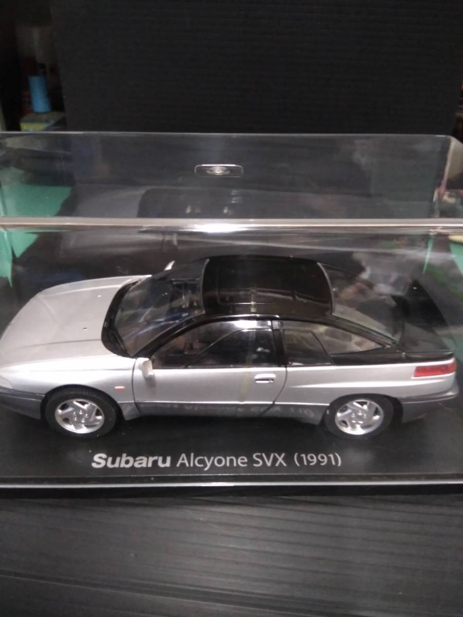 【未使用に近い】アシェット 国産名車コレクション 1/24 Subaru Alcyone SVX (1991) 専用ケース付き 冊子はありません スバル アルシオーネの落札情報詳細 ...