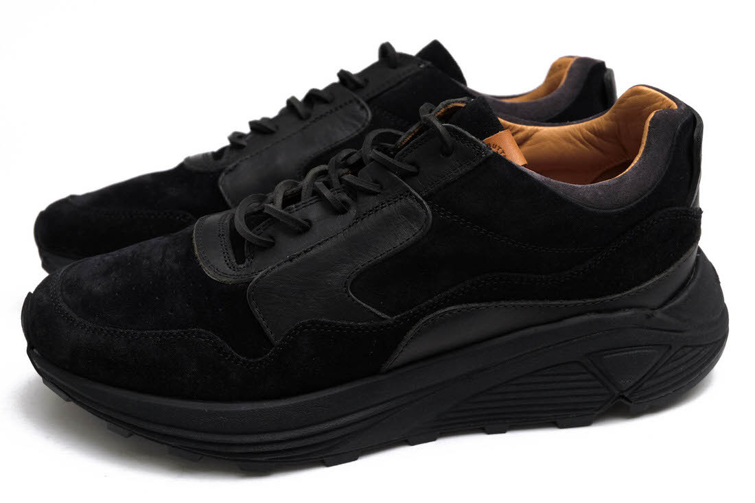 【目立った傷や汚れなし】BUTTERO ブッテロ ローカットスニーカー B7350 PORTLAND LEATHER DAD SNEAKERS ...