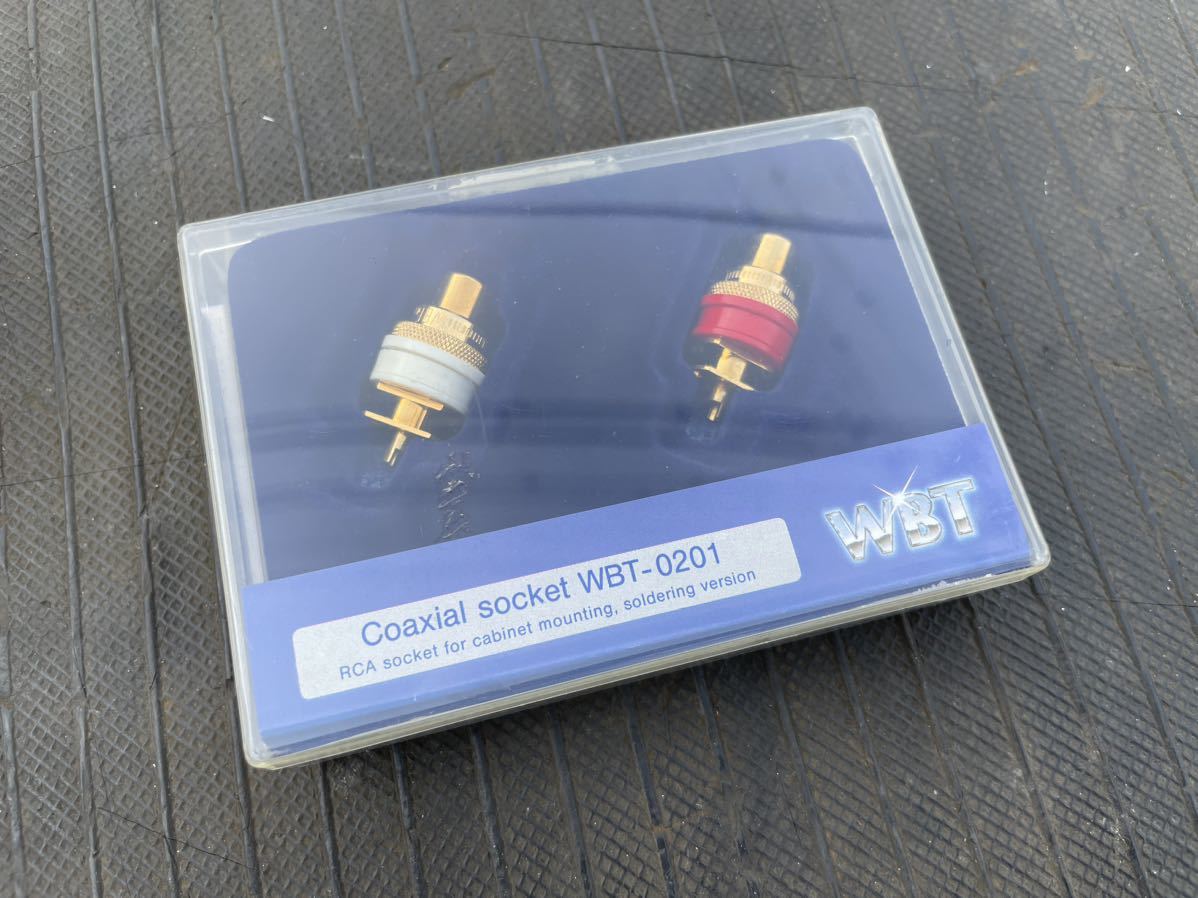 【未使用】新品未使用★WBT RCAコアキシャルソケット WBT-0201★マウントソケット★の落札情報詳細 - ヤフオク落札価格検索 オークフリー