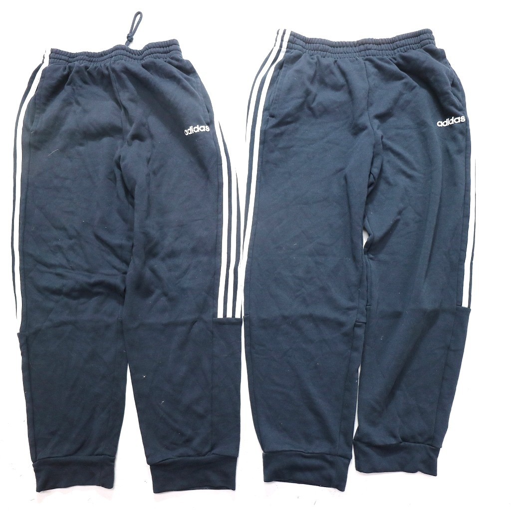 【やや傷や汚れあり】 アディダススウェットパンツ set スポーツ 三本線 他 (ユニセックスL/XL) 5枚セット まとめ売り 古着卸 1円 ...