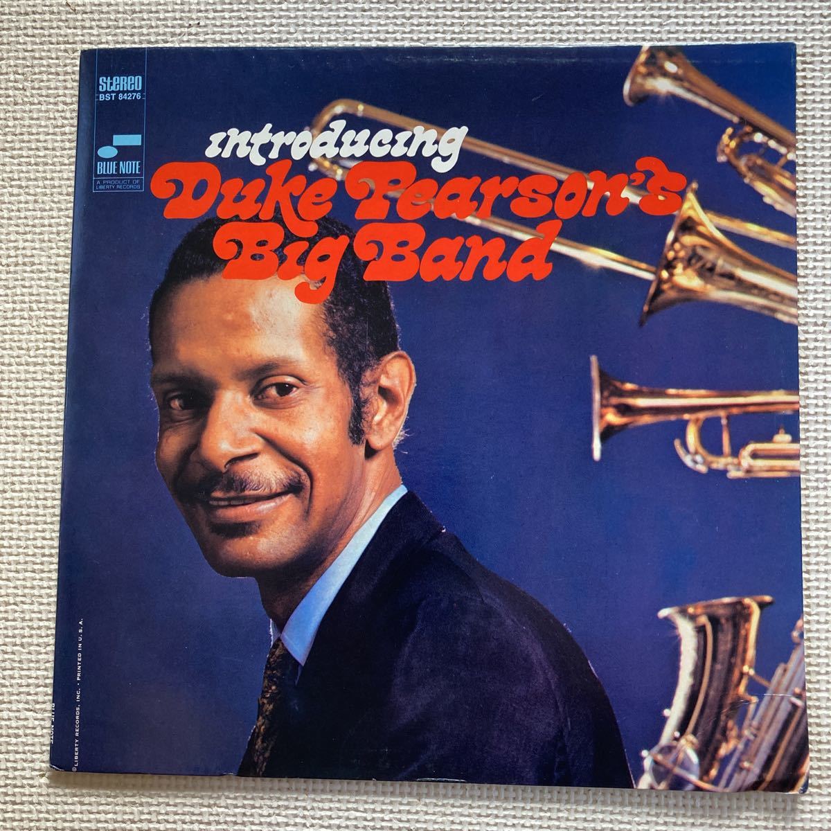 【やや傷や汚れあり】デューク・ピアソン【introducing Duke Pearson's Big Band】BLUE NOTE（BST ...