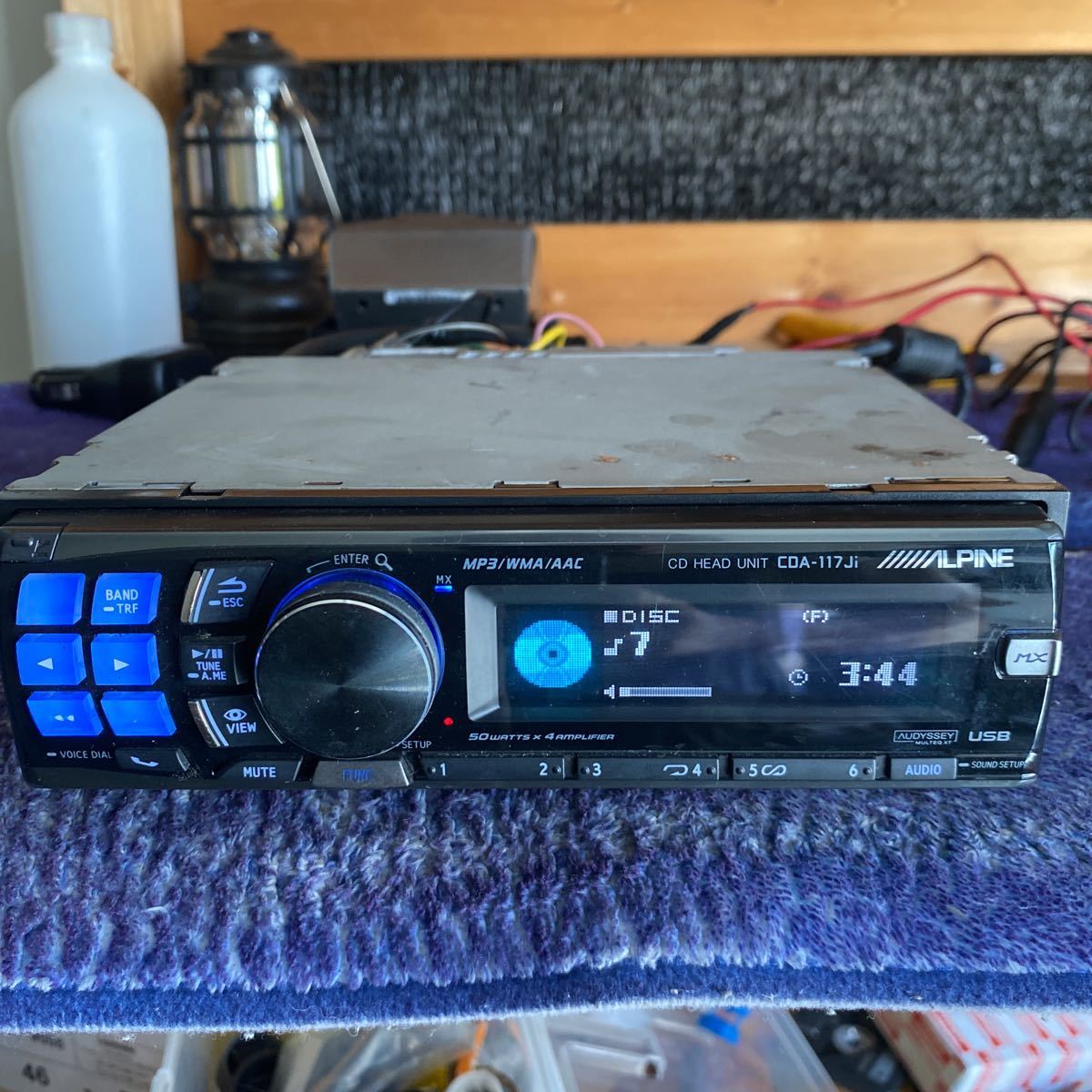 【傷や汚れあり】ALPINE CDプレーヤー CDA-117Ji BluetoothAudio USB の落札情報詳細 - ヤフオク落札価格 ...