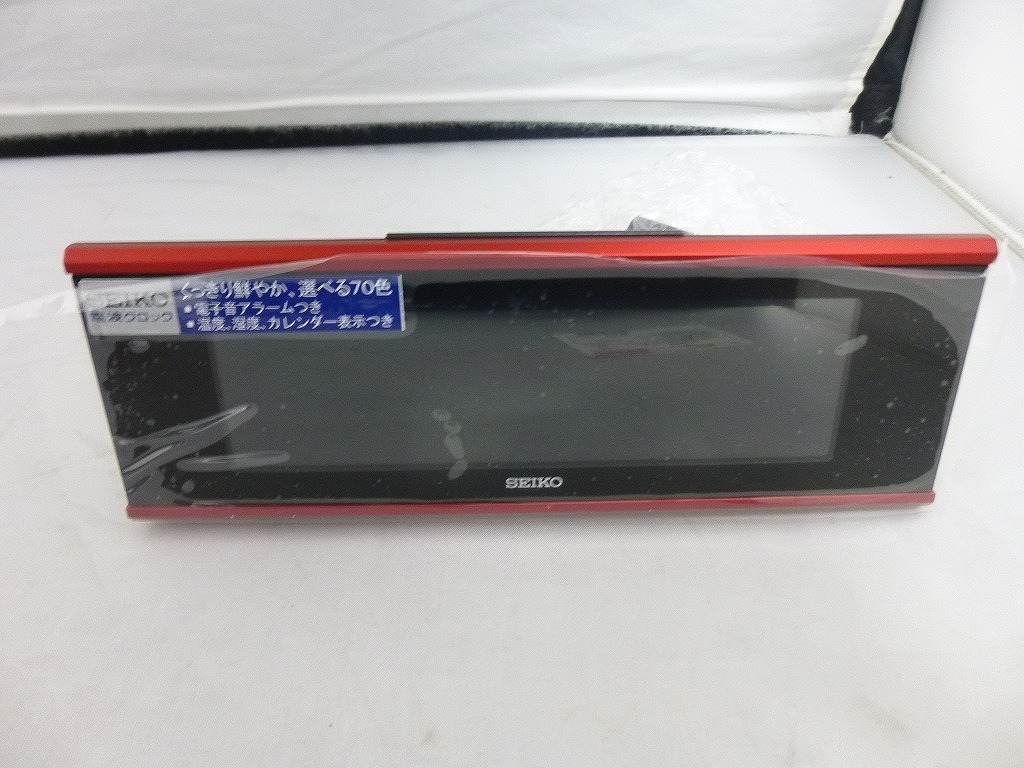 【未使用に近い】期間限定セール セイコー SEIKO 目覚まし時計 赤メタリック DL307Rの落札情報詳細 - ヤフオク落札価格検索 オークフリー