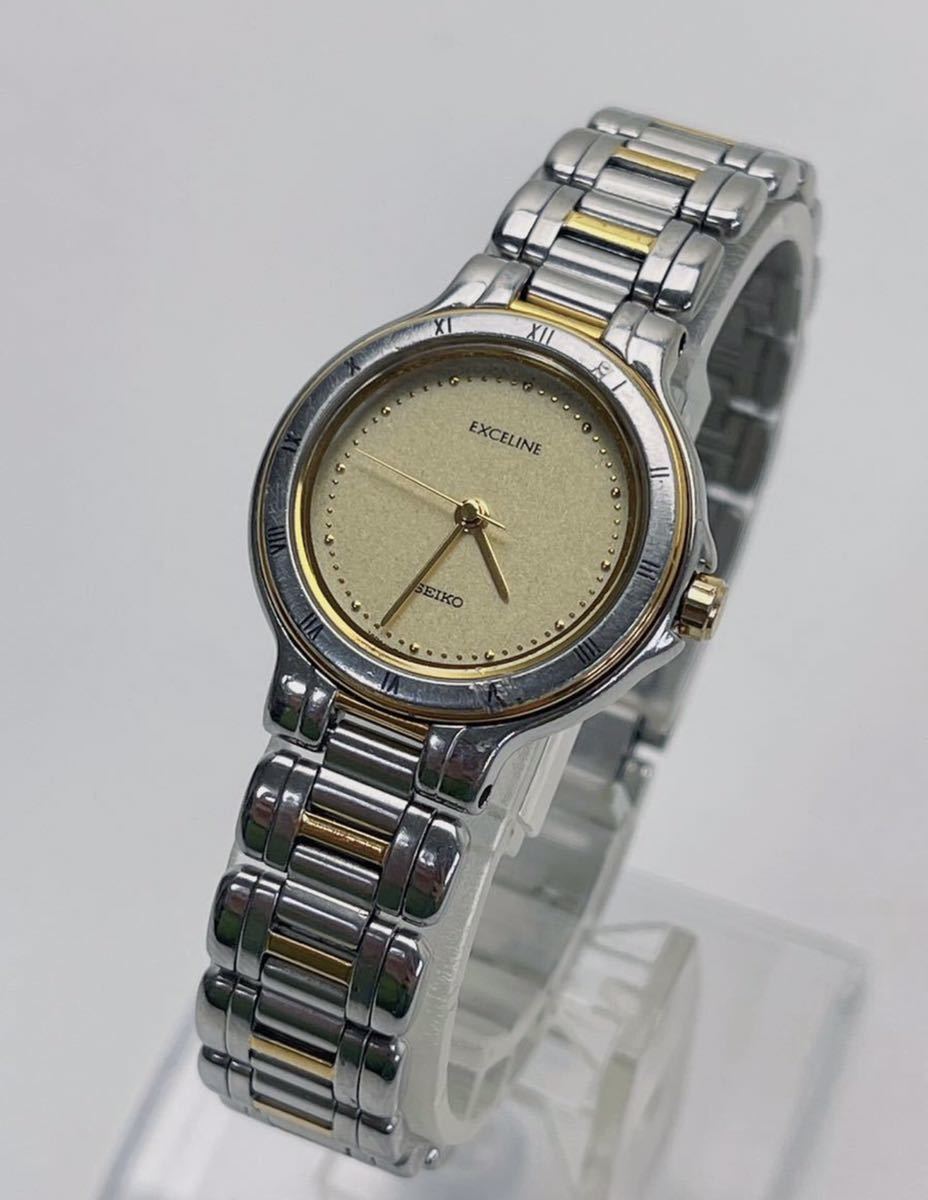 【やや傷や汚れあり】T251 セイコー EXCELINE エクセリーヌ レディース 腕時計 クォーツの落札情報詳細 - ヤフオク落札価格検索 ...