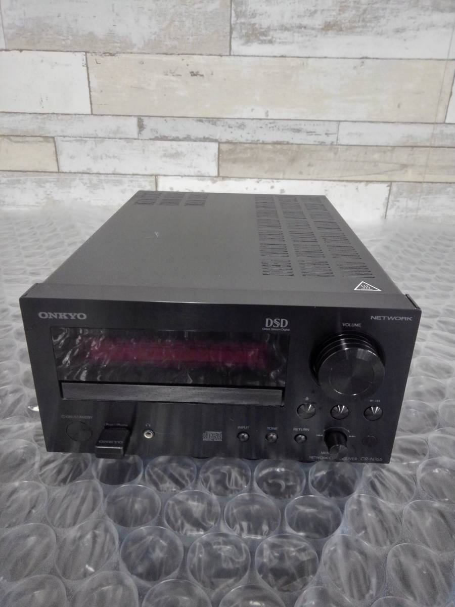 【傷や汚れあり】H9984(104)-813/NE6000 ONKYO CR-N765 ネットワークCDレシーバー の落札情報詳細| ヤフオク落札価格情報 オークフリー
