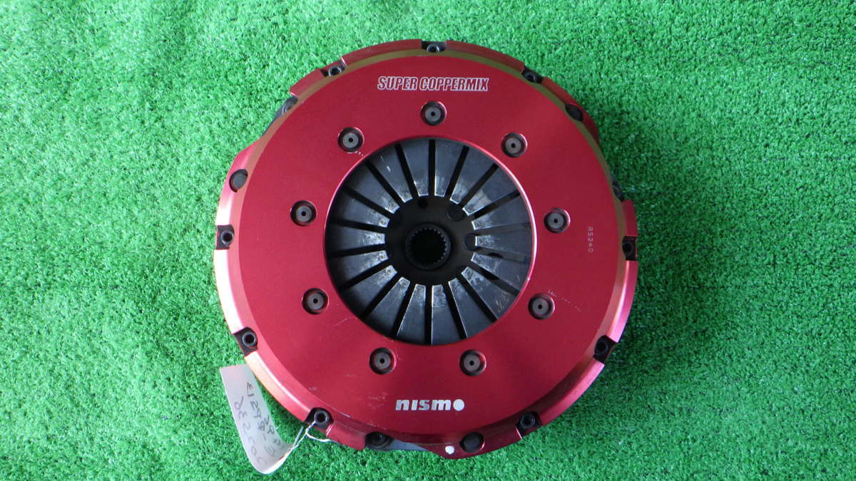 【傷や汚れあり】93 180SX RPS13 SR20DT 5FMT 2WD NISMO ニスモ クラッチ カバー スーパー カッパー ...