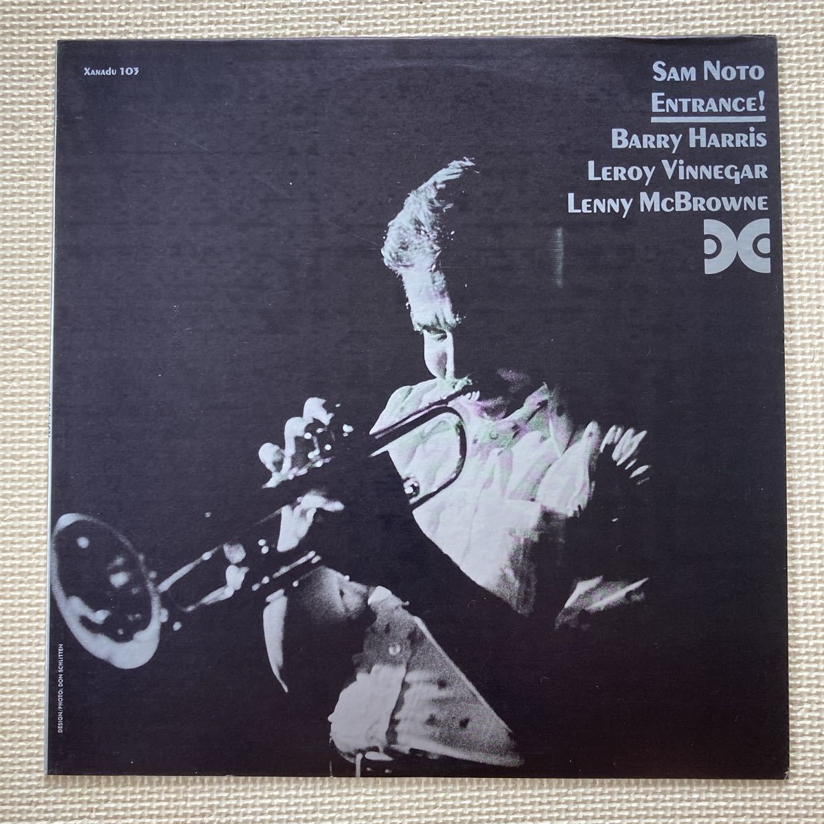 【やや傷や汚れあり】サム・ノート【SAM NOTO／ENTRANCE (with Barry Harris (p), Leroy ...