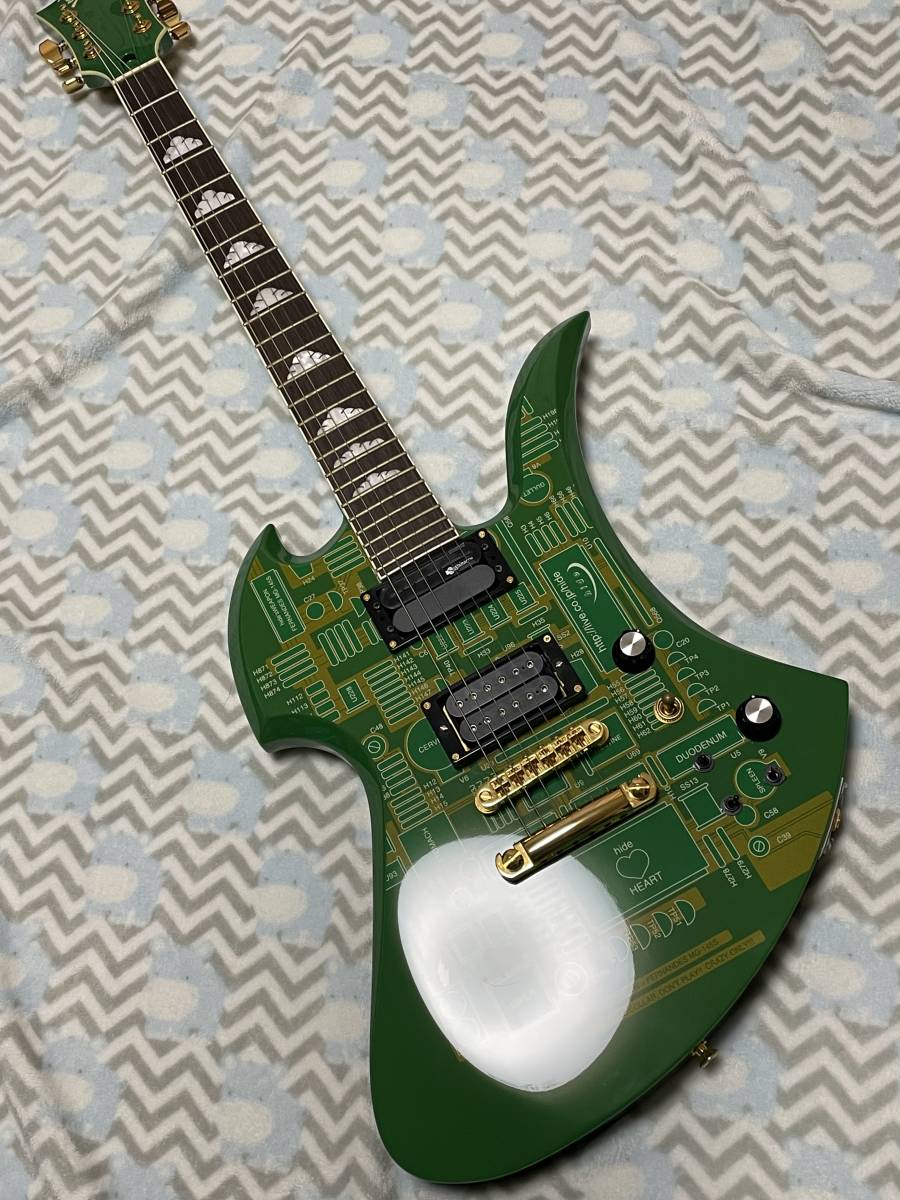 【未使用】ギター X JAPAN hide 100本限定 MG-160S CG “KIBAN”（基盤）の落札情報詳細 - ヤフオク落札価格検索 ...