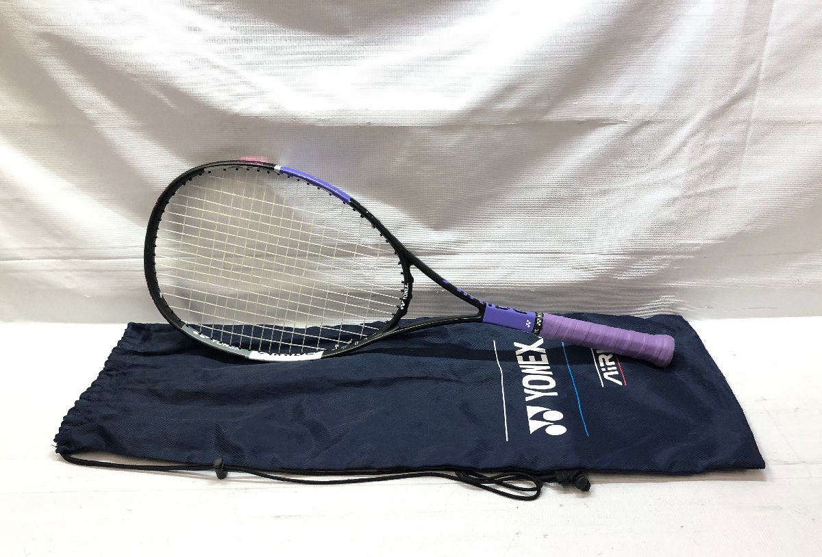 【やや傷や汚れあり】YONEX/ヨネックス AIRIDE エアライド ソフトテニス ラケット ケース付き ※使用感あり※ 軟式用 ☆良品☆ [60-0725-N2]の落札情報詳細 ...