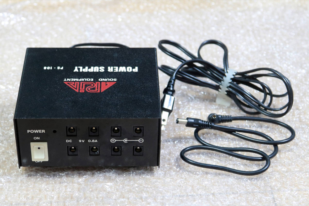 【やや傷や汚れあり】ARIA PS-108 POWER SUPPLY MADE IN JAPAN アリア パワーサプライ 日本製の落札情報詳細 ...