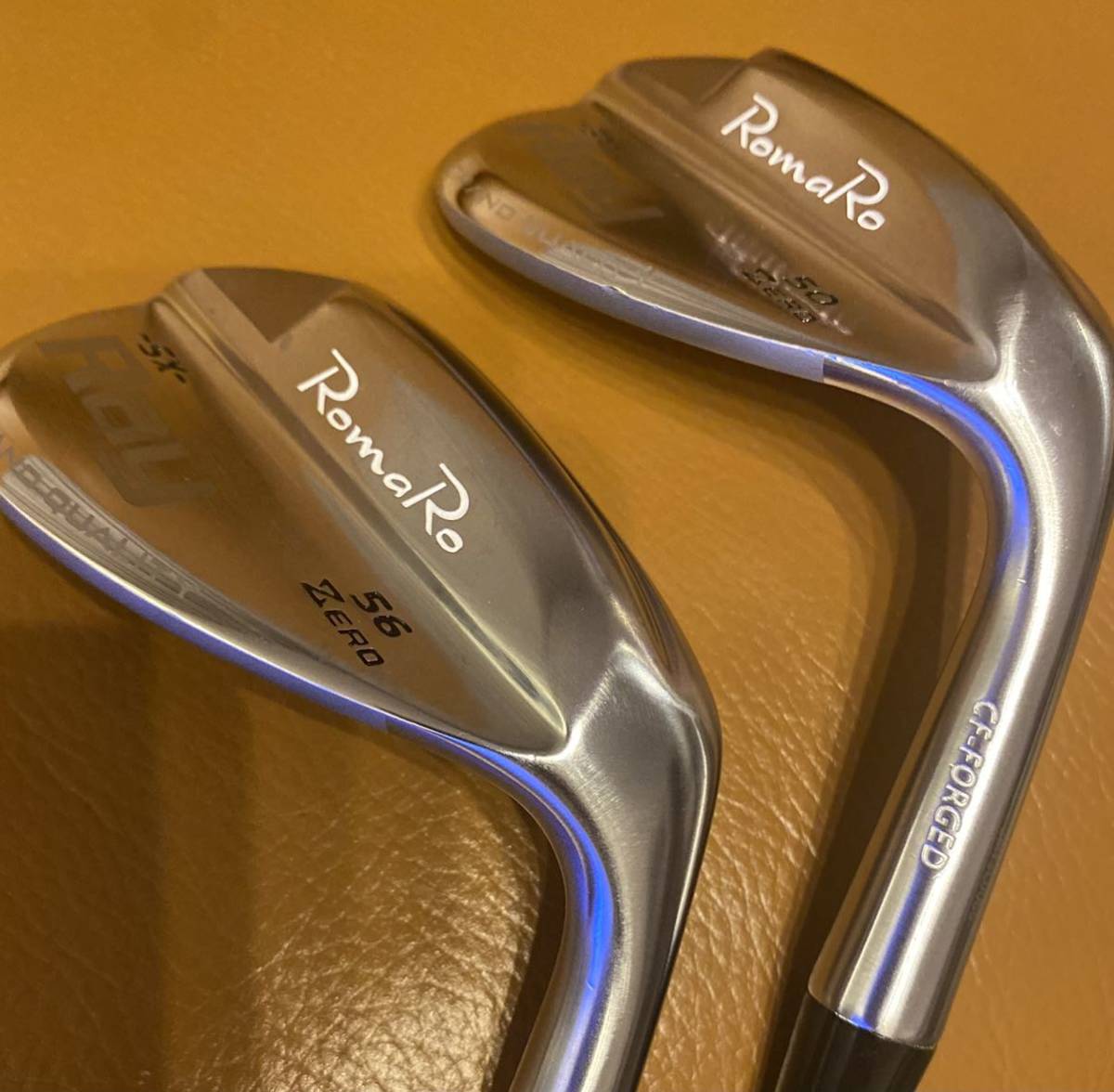 【目立った傷や汚れなし】1円スタート 最落無し 美品 激スピン 2本 ロマロ SX Ray ZERO(2022入荷)WEDGE 50° 56 ...