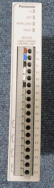 【目立った傷や汚れなし】中古美品☆パナソニック SF-C13 薄型コントロールユニット (国内プレス機械対応可能) セーフティライトカーテン コントロールユニット 松下の落札情報詳細 ...
