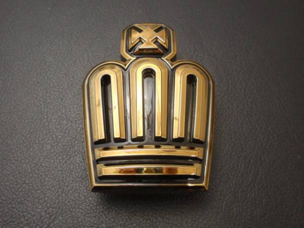 【未使用】7トレジャー【トヨタ 17系 クラウン アスリート Athlete ロイヤルサルーン Royalsaloon 】プレミアム ゴールドエンブレム:フロント 王冠 の落札情報詳細