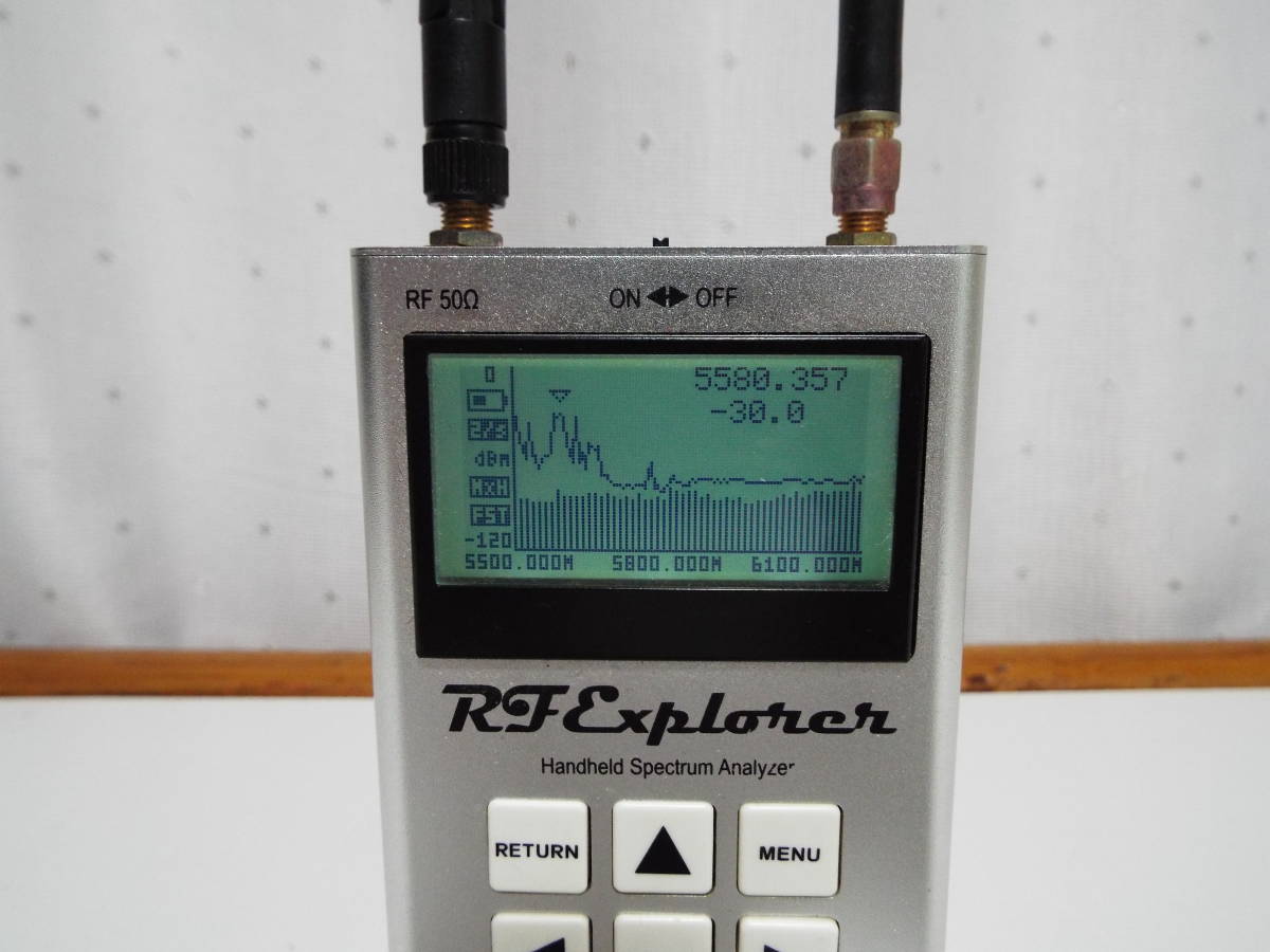 【やや傷や汚れあり】ハンドヘルド スペクトラムアナライザ RF Explorer 6G COMBO plus Wi-Fiアナライザの落札情報 ...