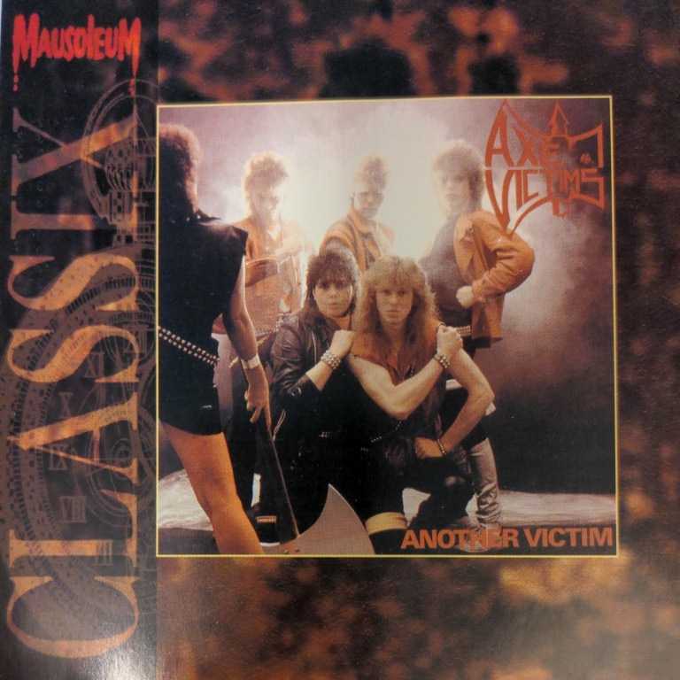 【目立った傷や汚れなし】AXE VICTIMS ジャーマン・ヘヴィメタル ハードロック 輸入盤CD 80年代 Mausoleum ...