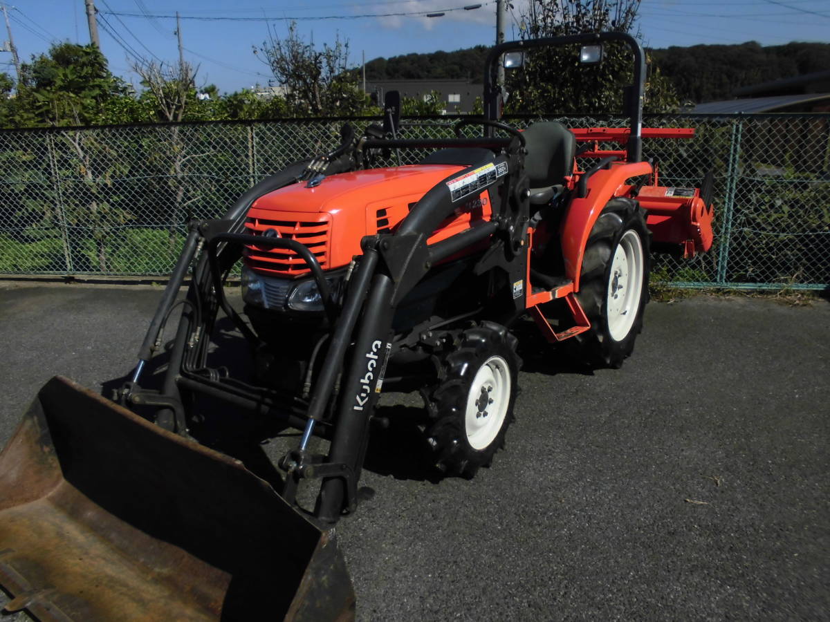 【傷や汚れあり】整備済み クボタ トラクター KL230 フロントローダー ノンクラッチ（Uシフト） 中古 の落札情報詳細| ヤフオク落札価格情報 オークフリー