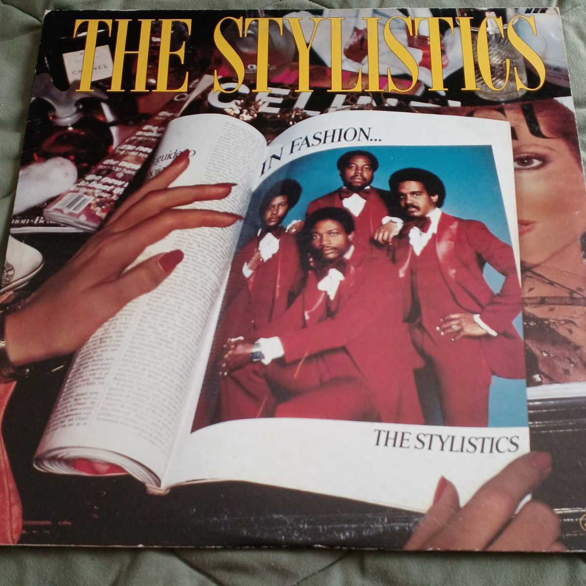 【やや傷や汚れあり】歌詞・解説付国内盤LP★スタイリスティックス / Stylistics ★1978年 Mercury『イン・ファッション/In Fashion』Teddy Randazzo ...