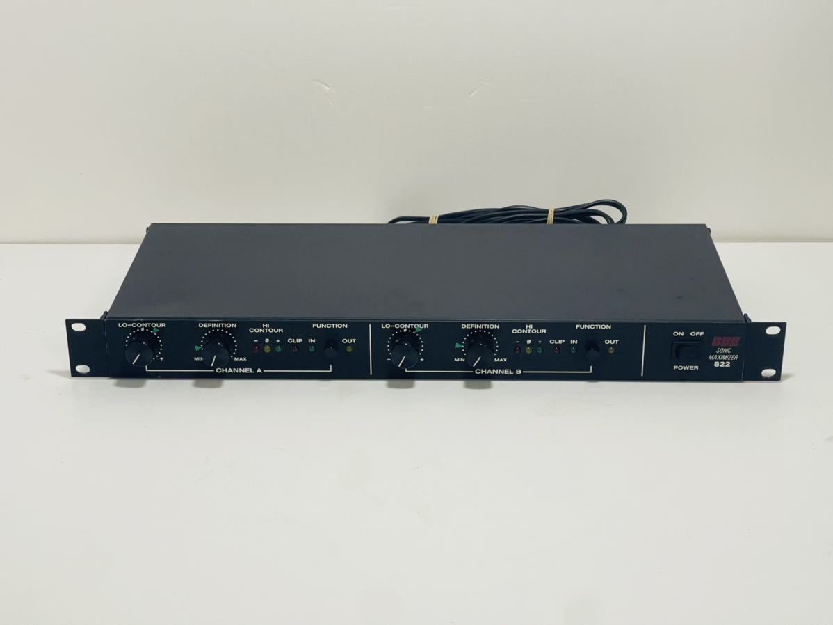 【傷や汚れあり】BBE 822 SONIC MAXIMIZER ビービーイー ソニックマキシマイザー 通電確認のみ 現状品 管理番号10135 ...