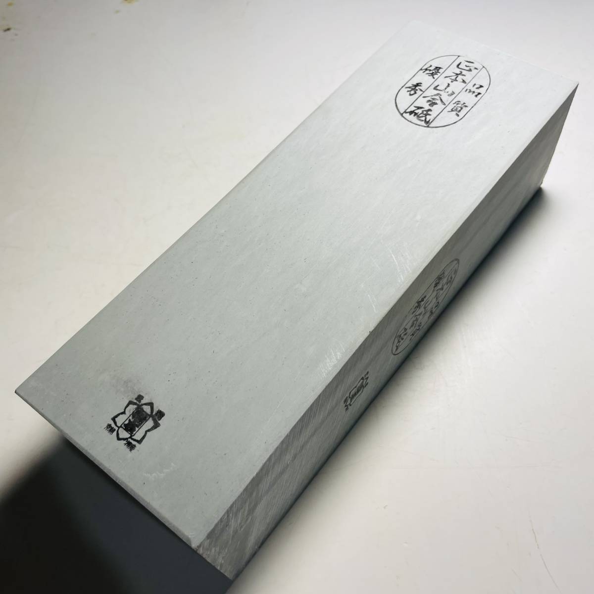 【未使用に近い】天然砥石 正本山合砥 水浅黄 2895g 24型極厚品 仕上げ砥石 ／鉋鑿大工道具鋸包丁京都天然砥石組合の落札情報詳細 ...