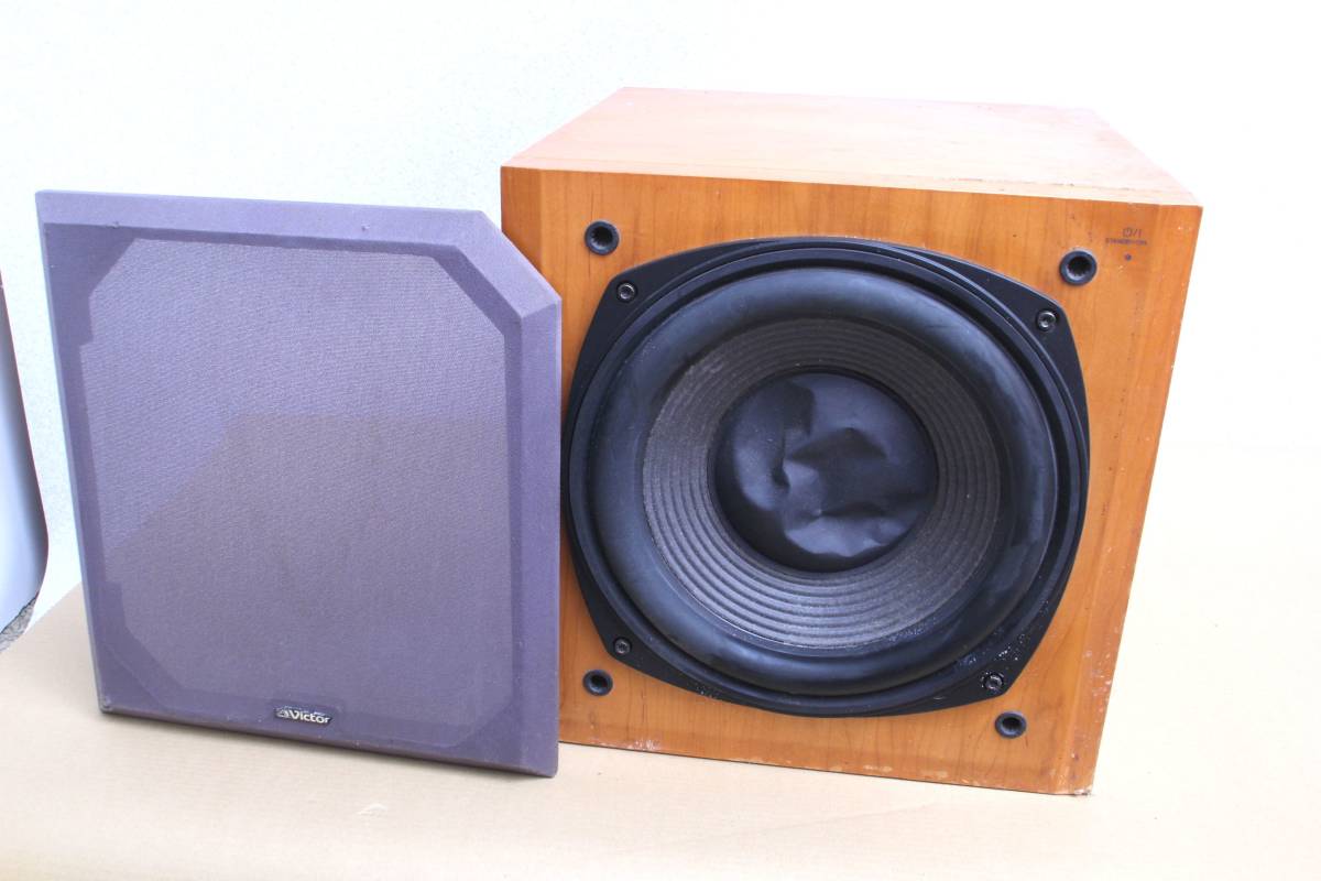 【やや傷や汚れあり】Victor ビクター パワードサブウーハー SX-DW7 密閉型キャビネット フロア型 10/19-20 の落札情報詳細| ヤフオク落札価格情報 オークフリー