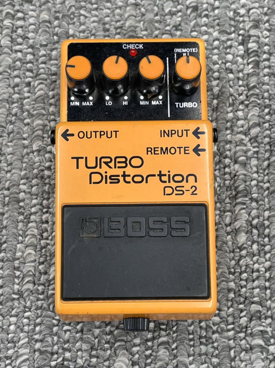 【全体的に状態が悪い】B1 BOSS ボス DS-2 エフェクター TURBO Distortion の落札情報詳細| ヤフオク落札価格情報 ...