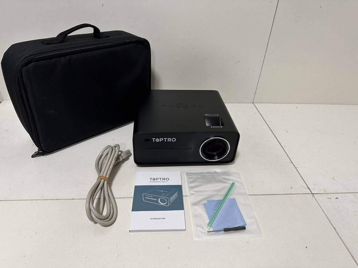 【やや傷や汚れあり】【TOPTRO プロジェクターX5 本体】【通電確認済み】の落札情報詳細 - Yahoo!オークション落札価格検索 オークフリー