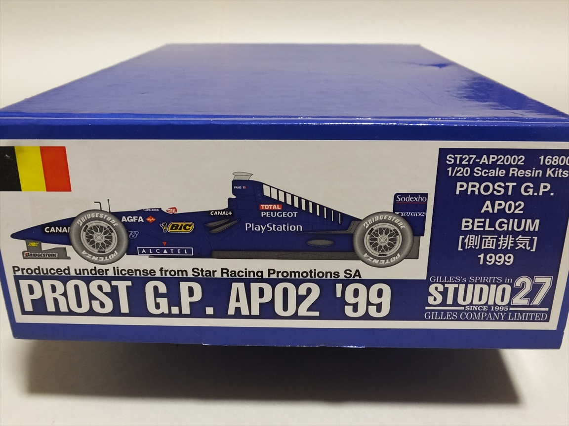 【未使用】1/20 ST27 Prost G.P. AP02 1999 レジン組立キットの落札情報詳細 - ヤフオク落札価格検索 オークフリー