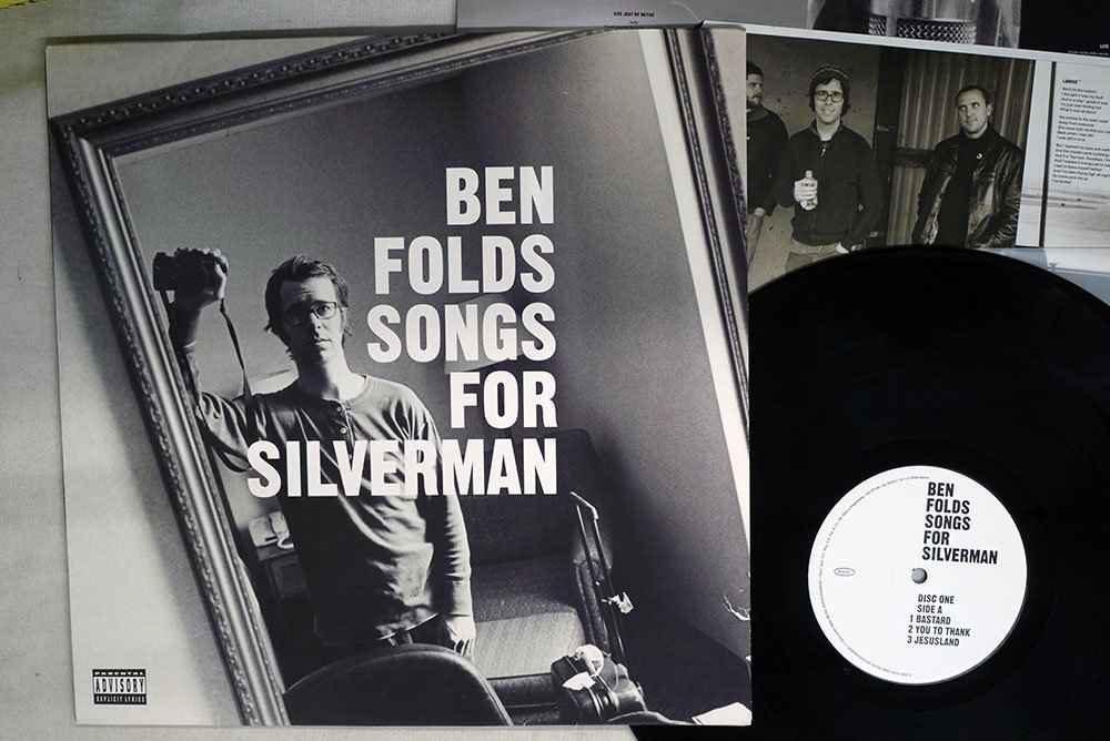 【やや傷や汚れあり】US-ORIGINAL BEN FOLDS/SONGS FOR SILVERMAN/EPIC 94440 / 94441の ...