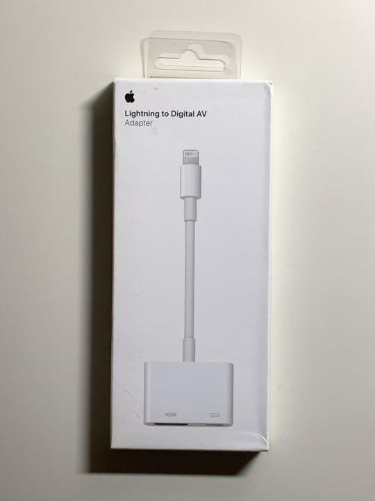 【未使用】【美品】純正 Lightning - Digital AV Adapter - Eの落札情報詳細 - ヤフオク落札価格検索 オークフリー