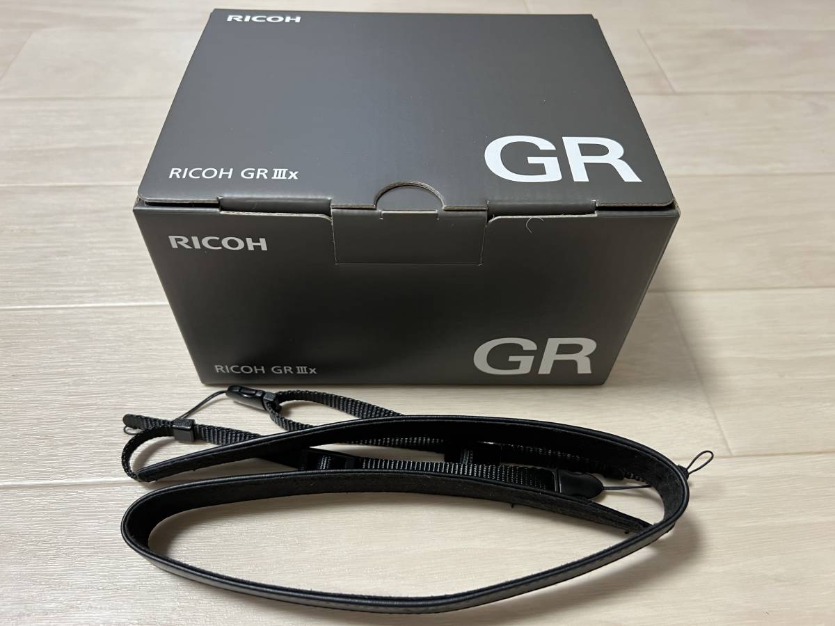 【未使用に近い】RICOH リコー GRⅢx GR3x 開封済み試写一度のみ ネックストラップ付き 送料込みの落札情報詳細 - ヤフオク落札価格検索 オークフリー